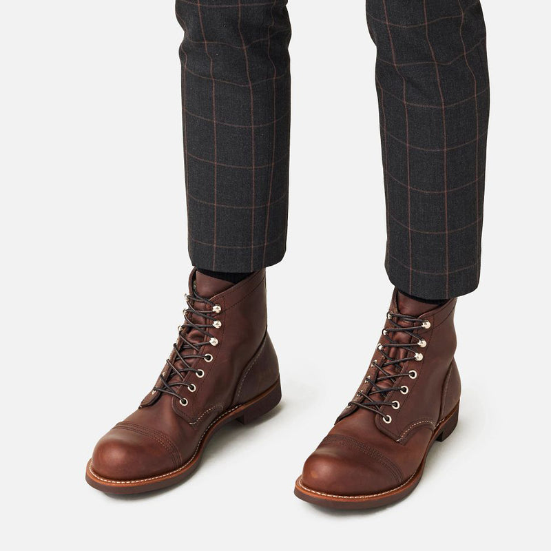 Buy online Red Wing Shoes Iron Ranger 8111 - Amber Harness | Frontiers Man
