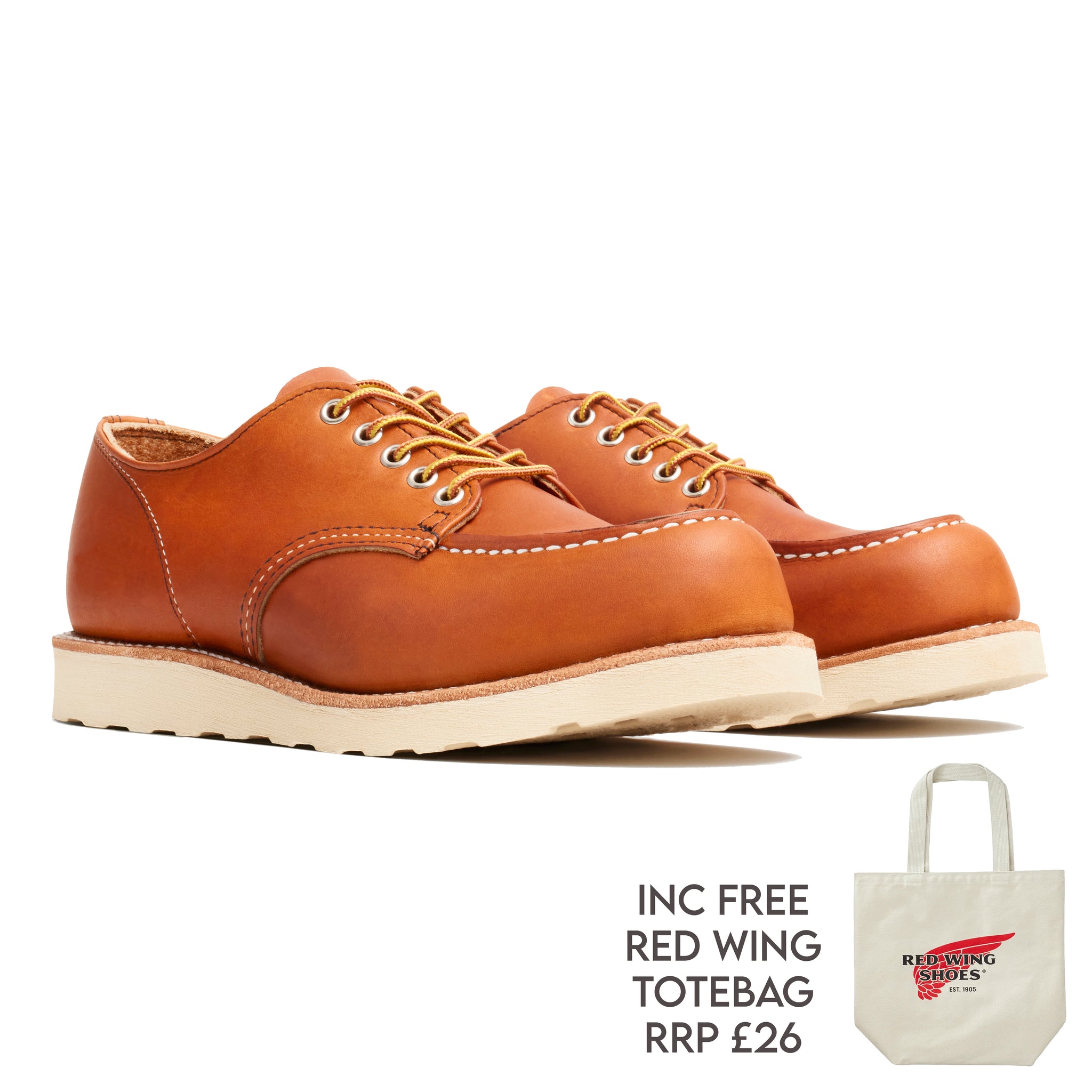 Buy online Red Wing Shoes Shop Moc Oxford 8092 - Oro Legacy | Frontiers Man
